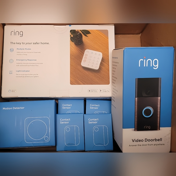 Ring | Cameras, Photo & Video | Ring Camera Bundleextras 80p Hd Video ...
